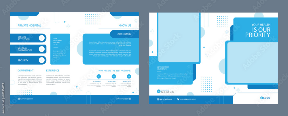 Medical Health Conference live webinar banner invitation and social ...