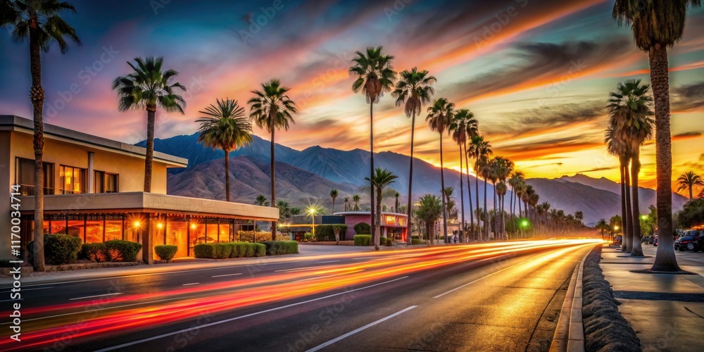California's Highway 74: a long exposure reveals Palm Springs' desert ...