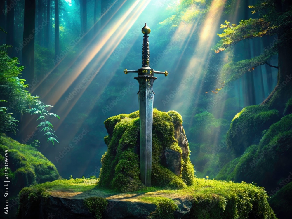 Eternal vigil: a high-resolution 8k image depicts a crumbling stone ...