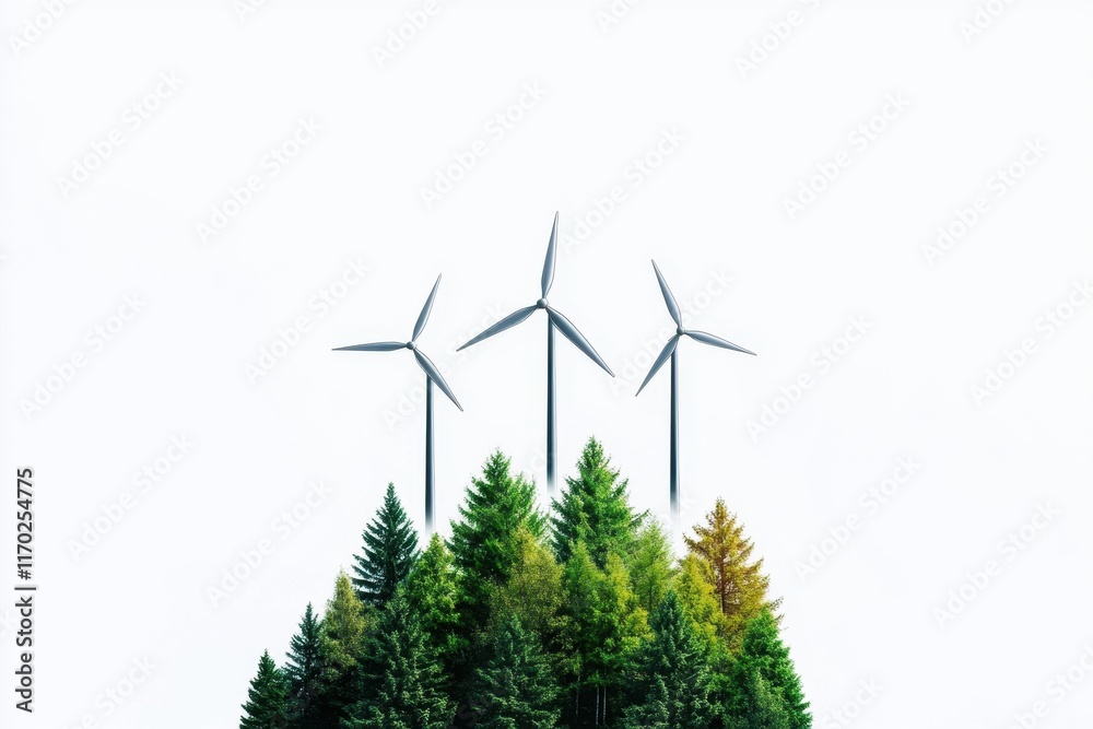 Comprehensive Infographic Illustrating Key Renewable Energy Projects ...