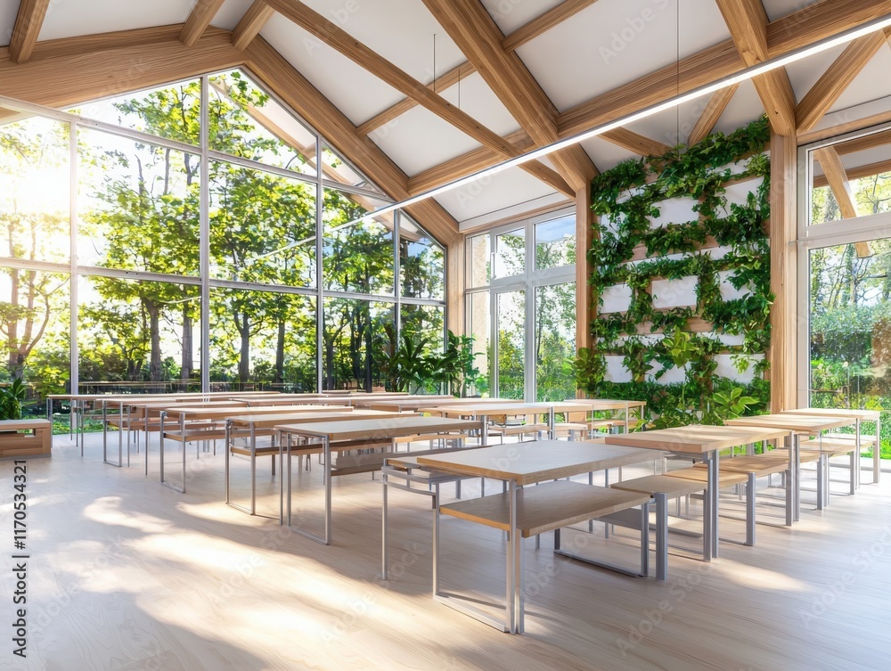 Innovative classroom design fostering accessibility and inclusivity ...