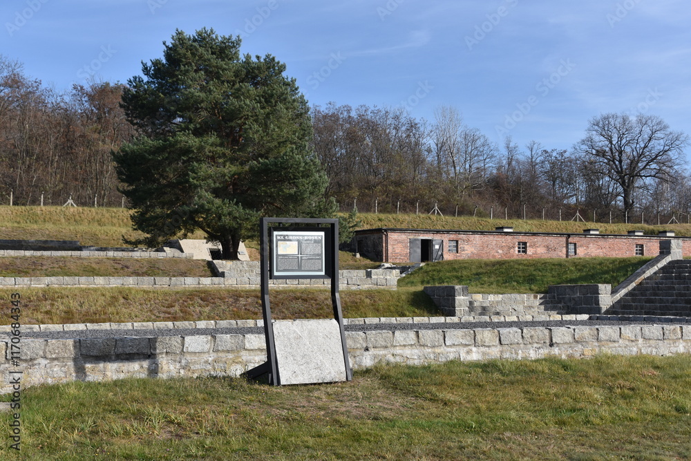 Gross-Rosen Museum in Rogoznica, former German Nazi concentration camp ...
