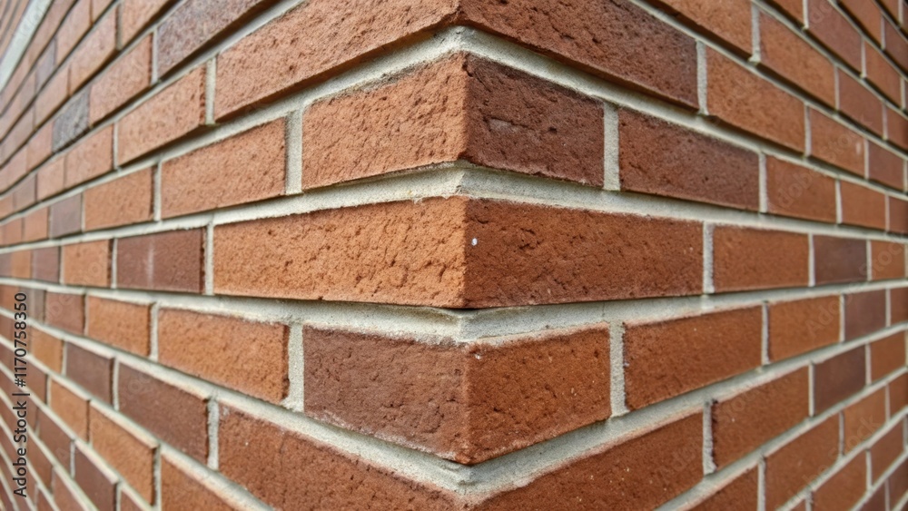 Zooming in on a corner of the masonry wall the craftsmanship is evident ...