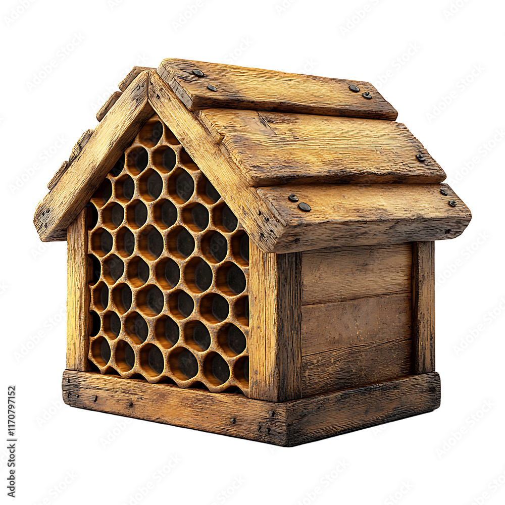 Beehive Box isolated on transparent background. Stock Photo | Adobe Stock