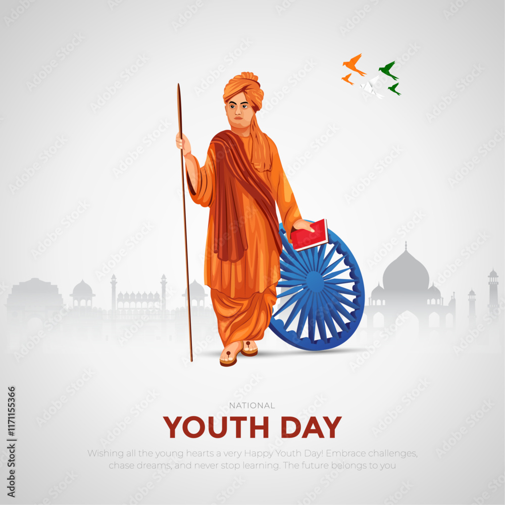 12 January- Happy National Youth day Post. Birth Anniversary of Swami ...
