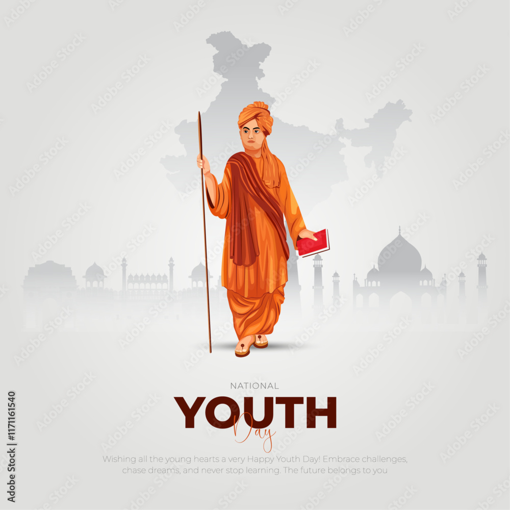 12 January- Happy National Youth day Post. Birth Anniversary of Swami ...