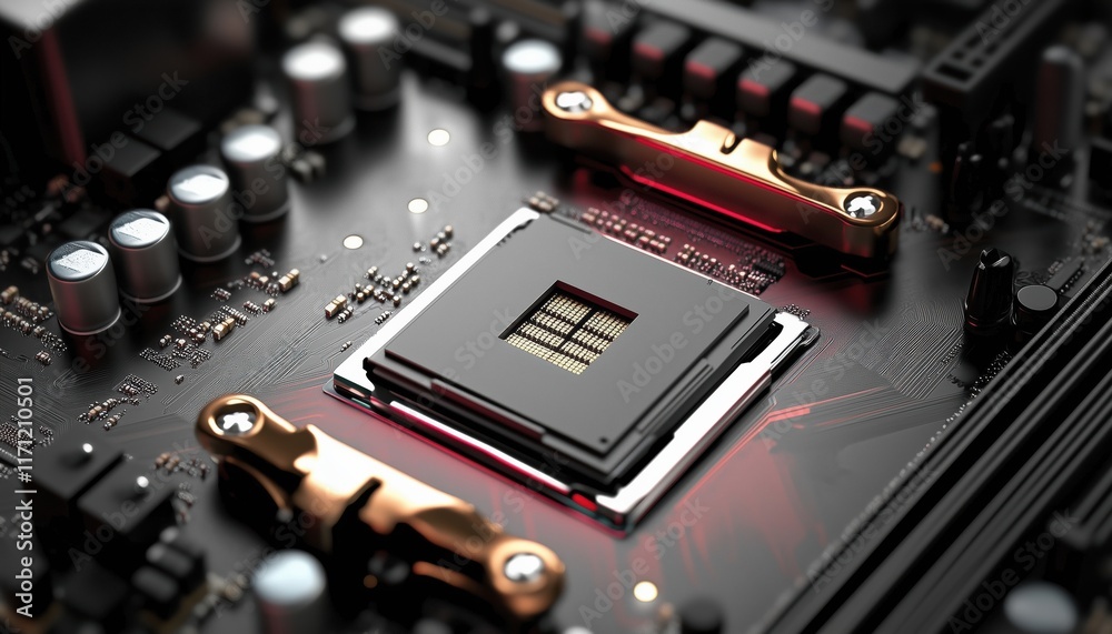 High-Tech Circuit: The Advanced Technology Of Processor And Motherboard ...