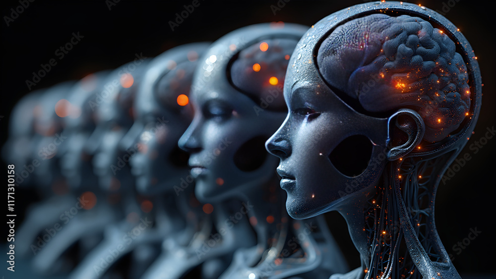 AI learning models explained. Understanding digital brain scans. Neural ...