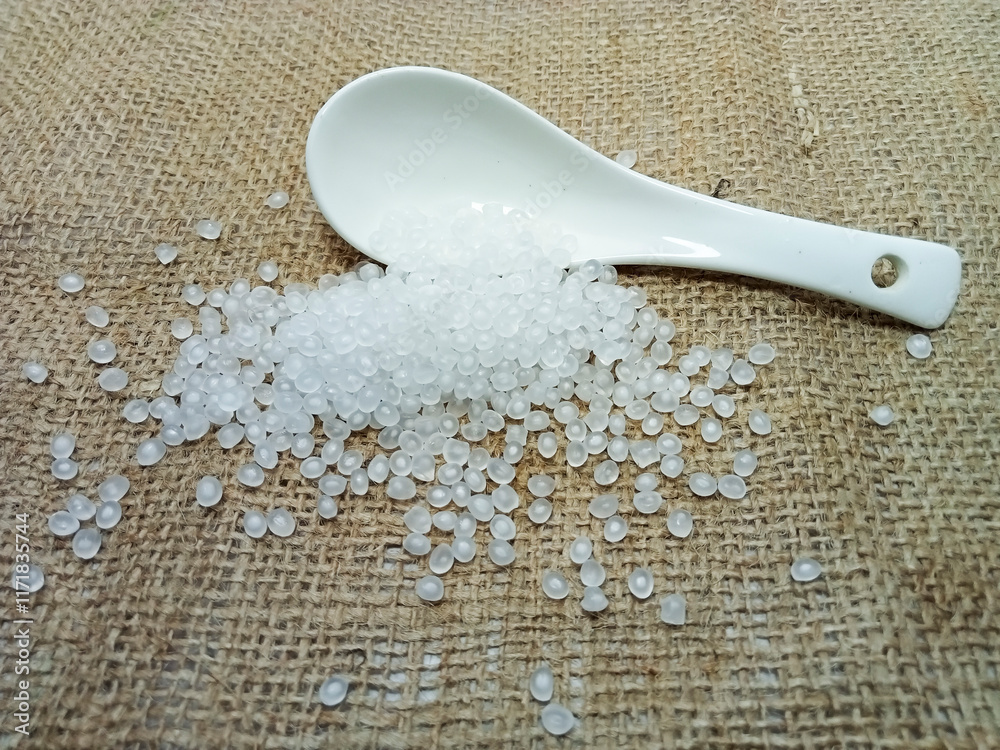 polymer, virgin polymer resin granules type grade homopolymer, isolated ...