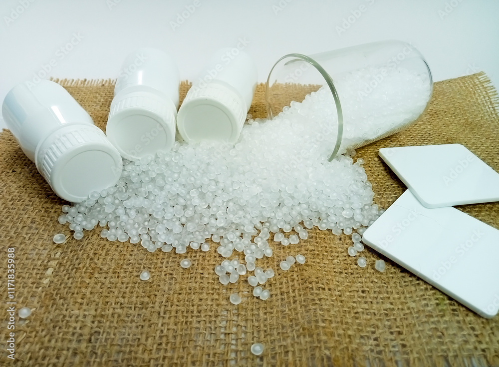 polymer, virgin polymer resin granules type grade homopolymer, isolated ...