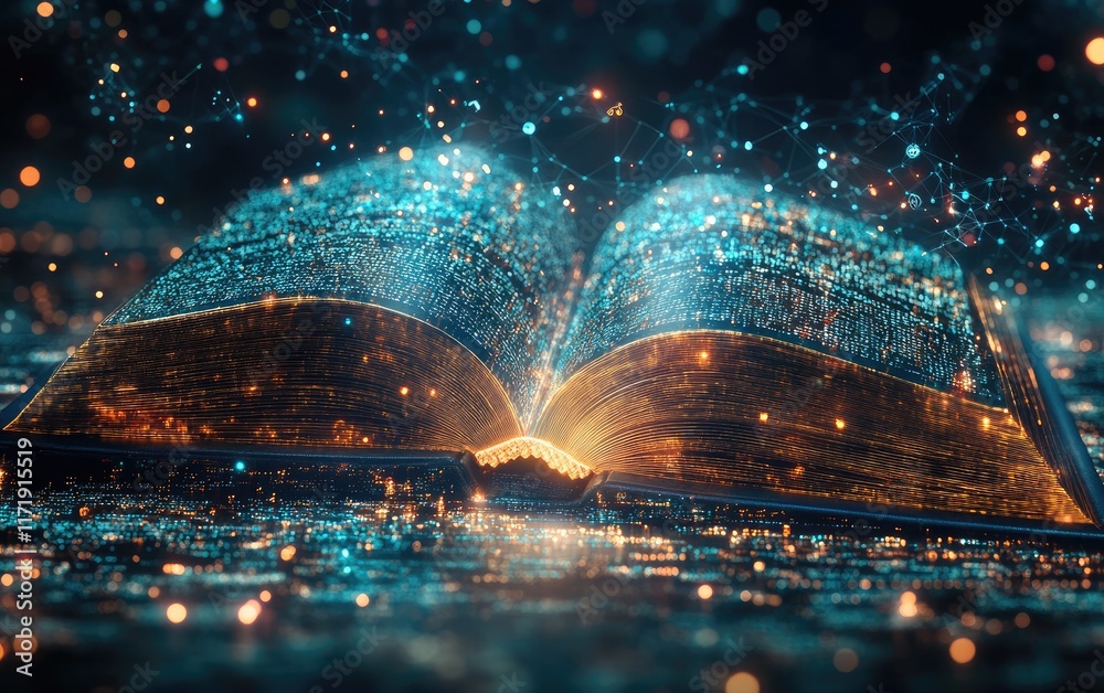 Digital Transformation Converting Books Data Streams Education Innovation Technology