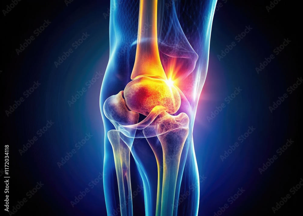 Long exposure imaging reveals intricate knee joint anatomy ...