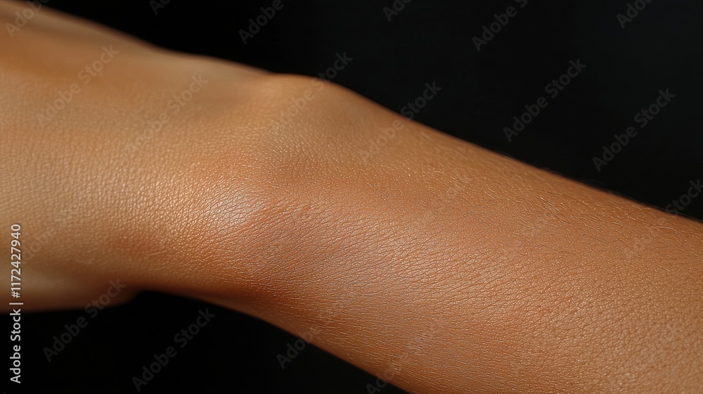 Keloid scar formation following surgery on arm a visual examination of ...