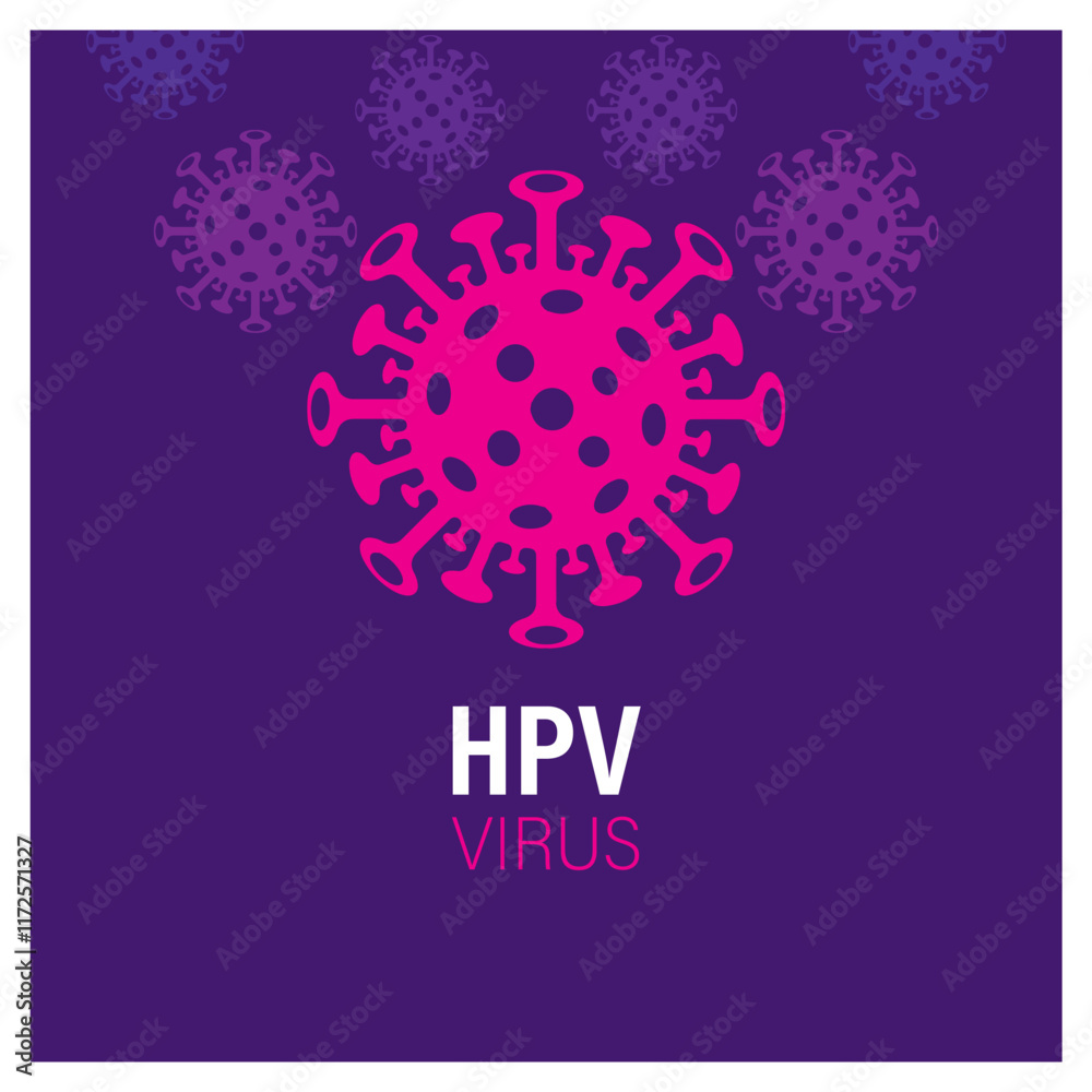 Human Papillomavirus HPV is a DNA virus that causes infections, skin ...