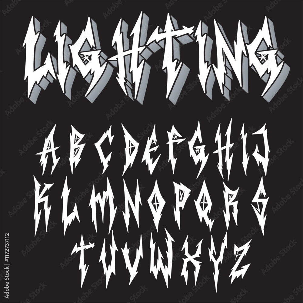 Black Metal Font ,Bold and Intricate Typeface Inspired by the Aesthetic ...
