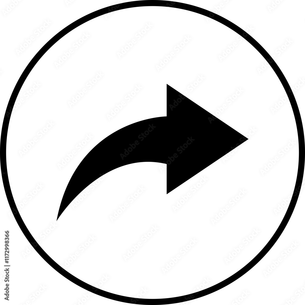 Simple arrows transmit sharing icon. Depicting data exchange pointing ...