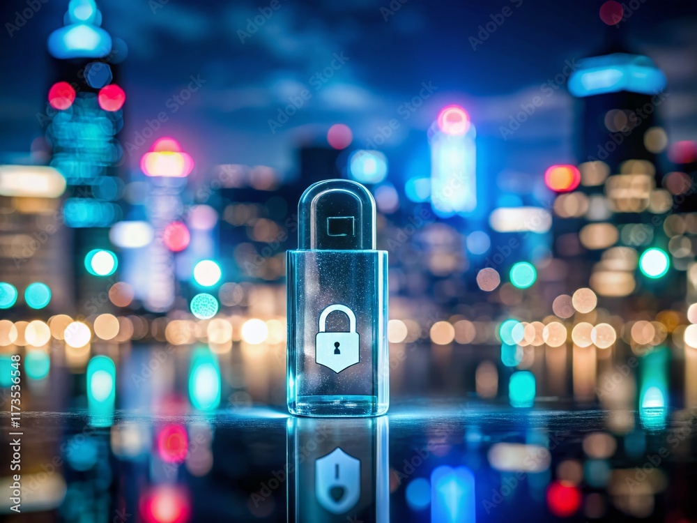 Secure Data Storage: Encrypted USB Drive with Floating Design for ...