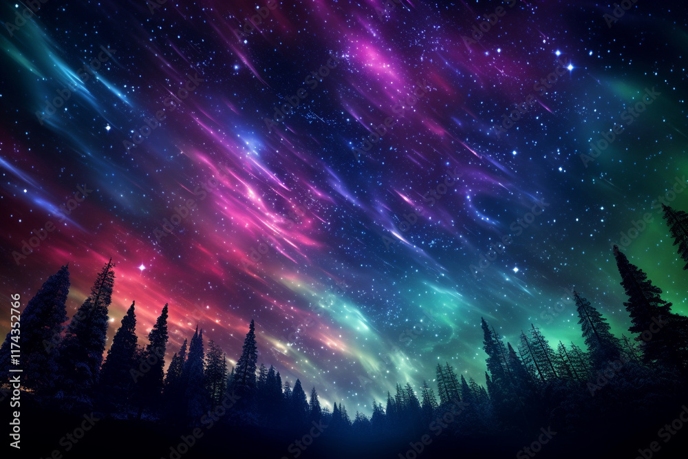 ethereal dance of solar particles, magnetic fields, and cosmic ...