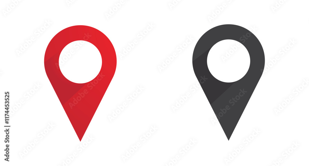 Location icon,Map logo for maps google maps, sign, route, position ...