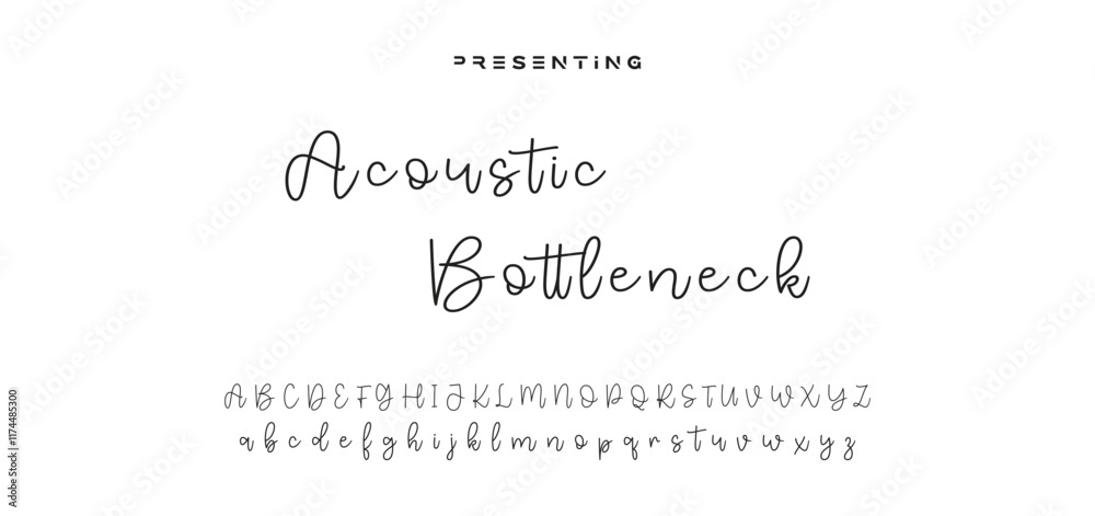 Hand drawn vector alphabet. Modern monoline signature script font. Elegant Signature Font. Best ...
