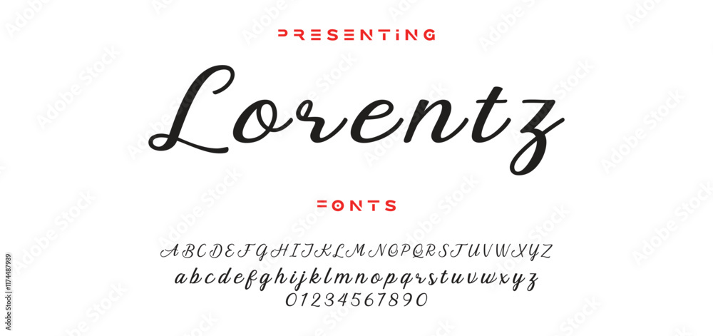 Hand drawn vector alphabet. Modern monoline signature script font. Elegant Signature Font. Best ...