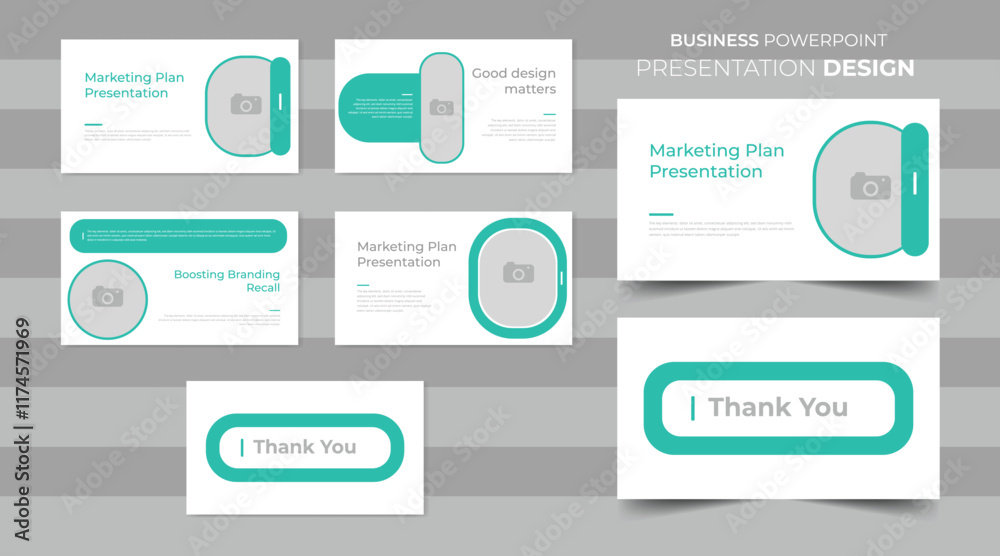 Business PowerPoint presentation slides template design. Use for modern ...