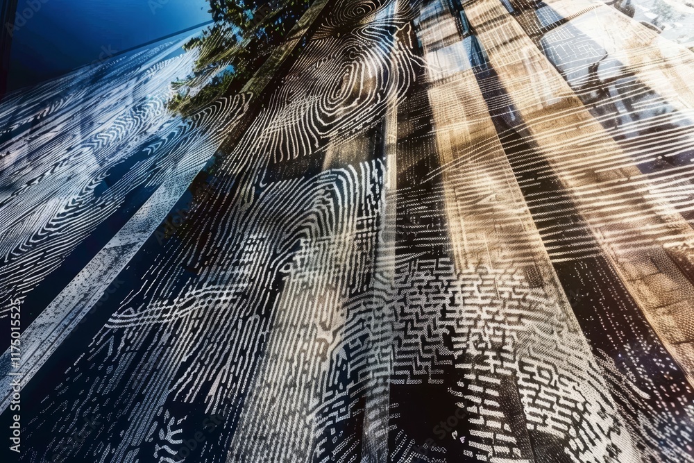 Biometric fingerprint scanner enhancing cybersecurity and data ...