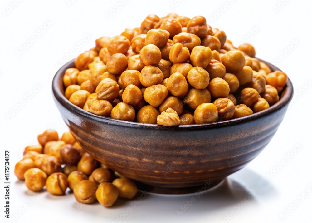 Roasted Chickpeas: Indian Snack Ingredient - Chana, Bengal Gram ...