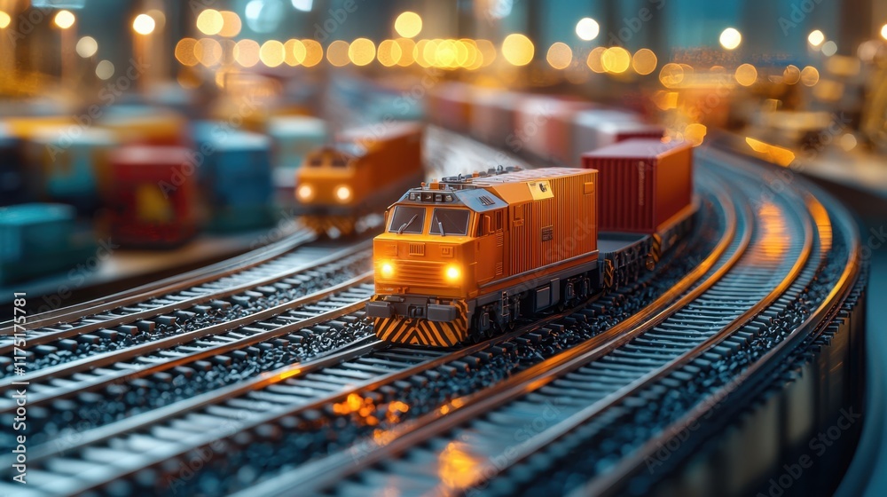 Logistics map overlay, transport routes glowing Stock Illustration ...