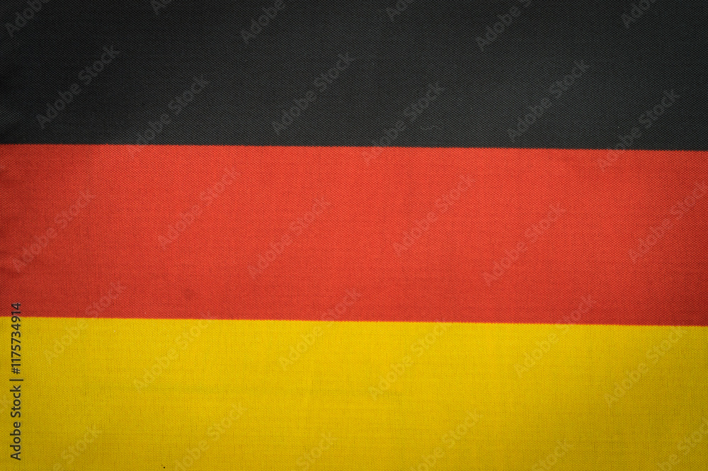 Federation republic of Germany flag. Stock Photo | Adobe Stock