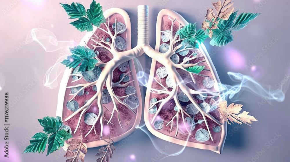 Pastel Lung Flora: A Visual Representation of Tuberculosis and the ...