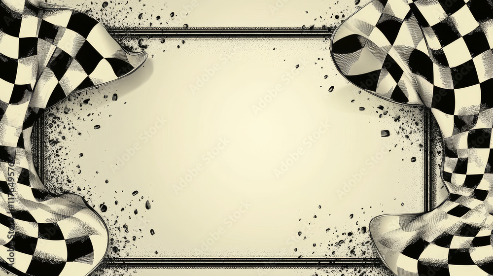 Race winner diploma, certificate vector template for rally ...