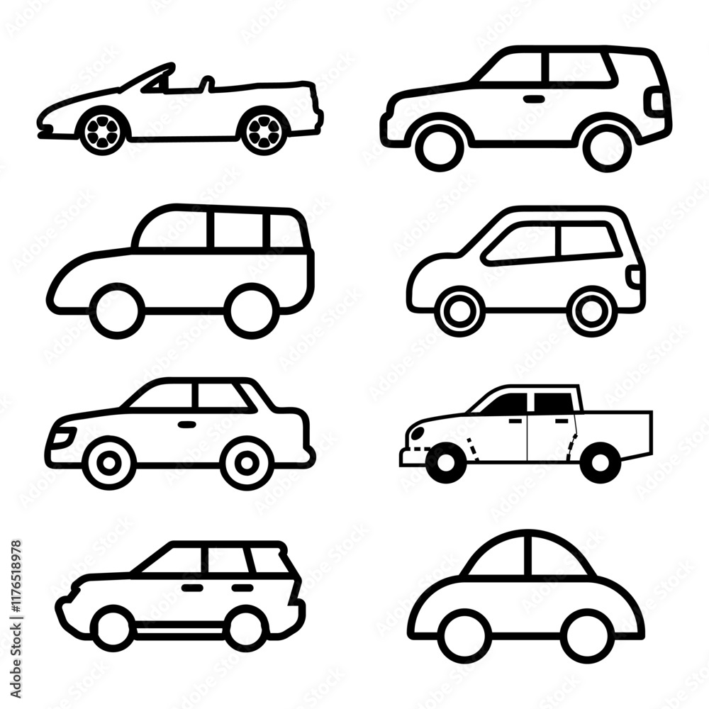 Transporttation vehicles automobile traffic of trasport car van truck ...