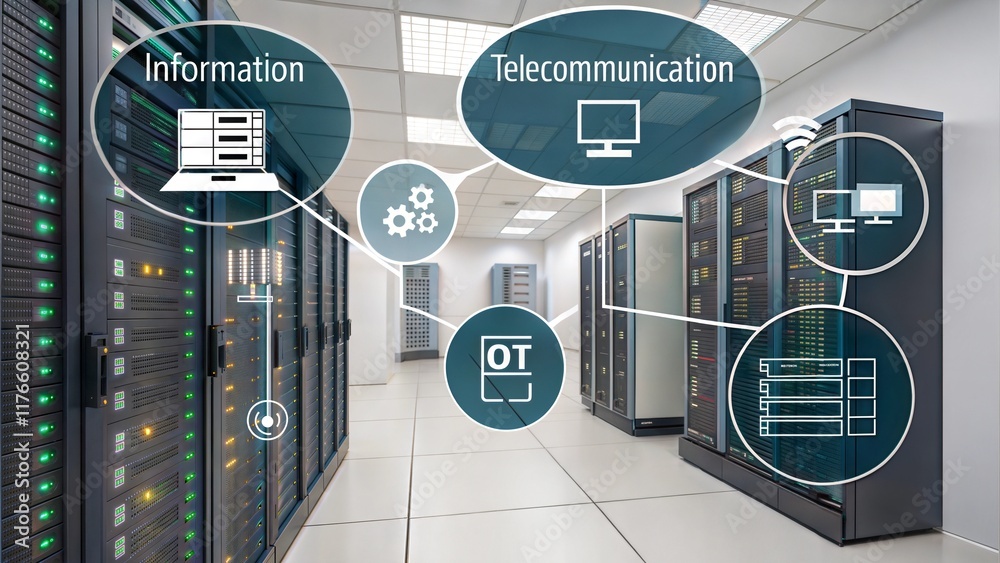 ICT - information and telecommunication technology and IOT - internet ...