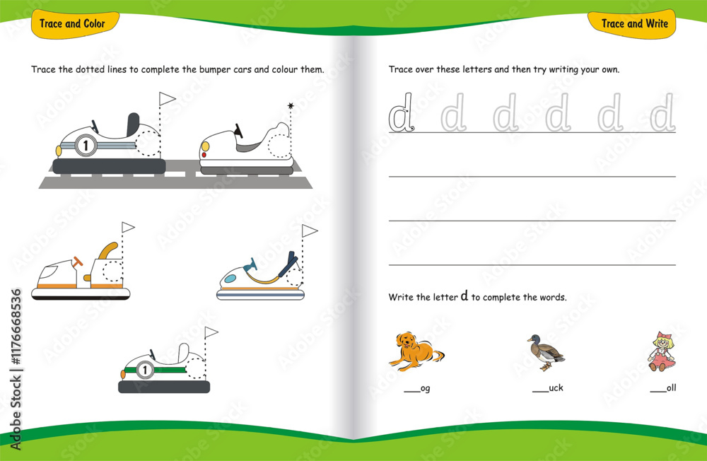 Trace the alphabet from A to Z. Small letter handwriting practice ...