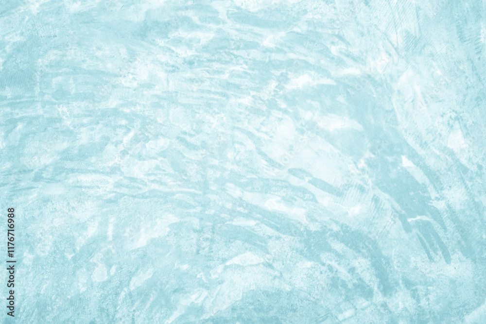 Blue light concrete texture for background in summer wallpaper. Cement ...