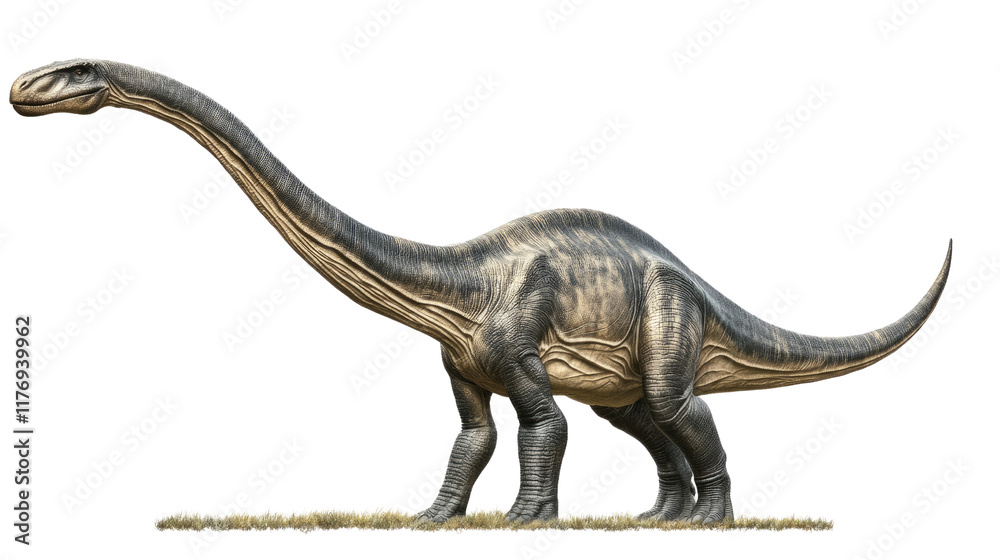 Majestic Mamenchisaurus: A digital rendering of a Mamenchisaurus ...