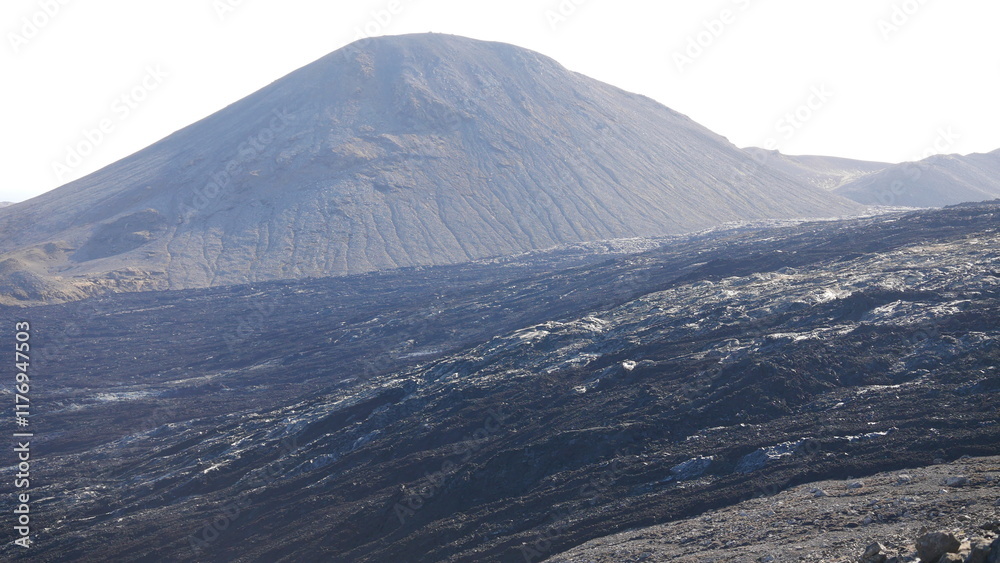 Fagradalsfjall, volcan, Islande, éruption, lave, Reykjanes, paysage ...