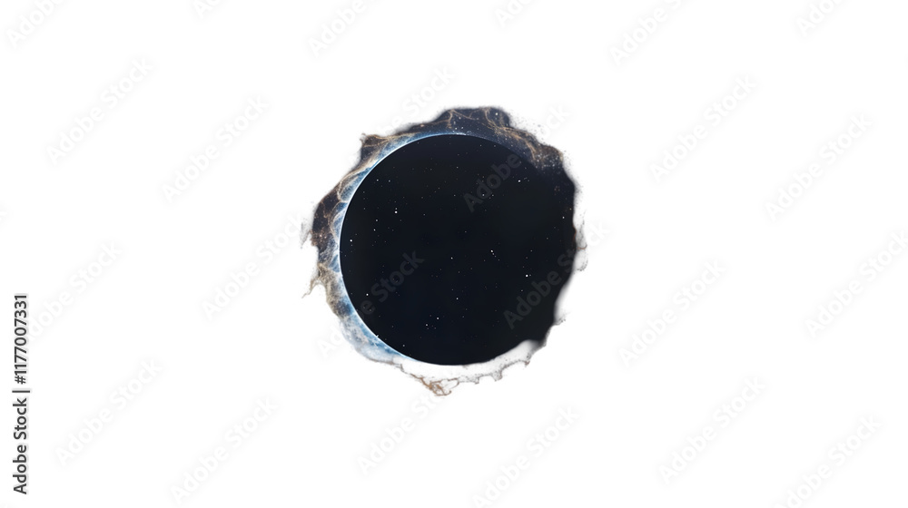 Png transparent. Black hole in deep space. Collapsar graphic ...
