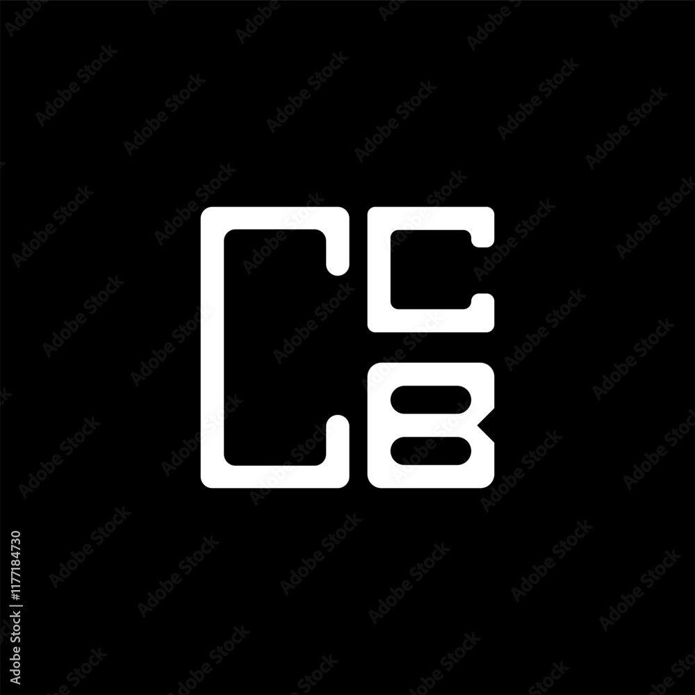 CCB letter logo creative design with vector graphic, CCB simple and ...