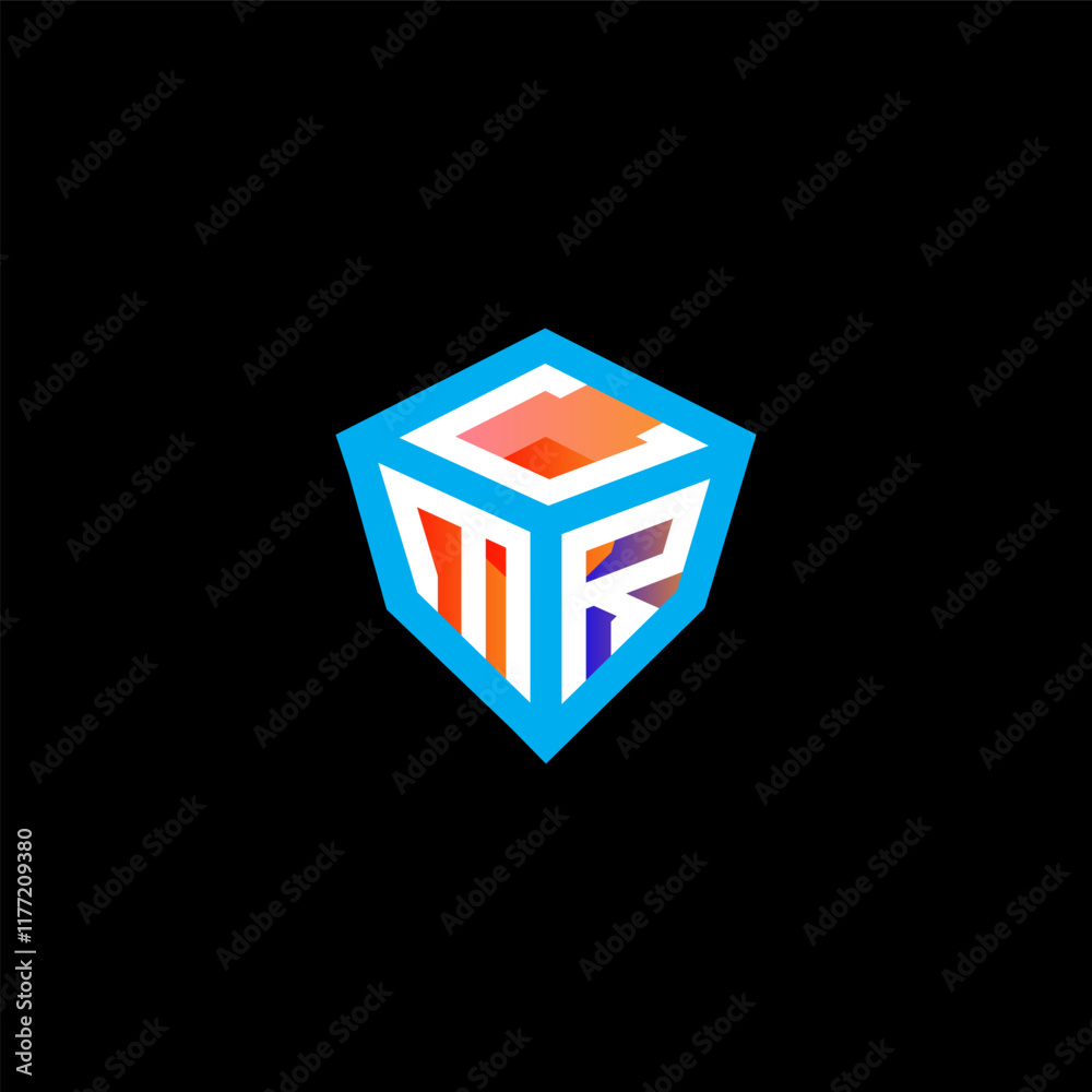 CMR letter logo creative design with vector graphic, CMR simple and ...