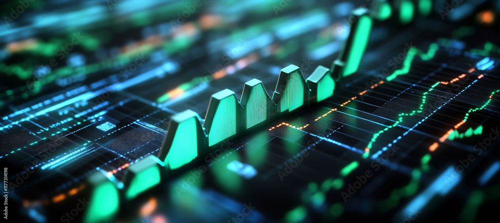 Trading chart showing a bullish morning star pattern at the bottom of a ...