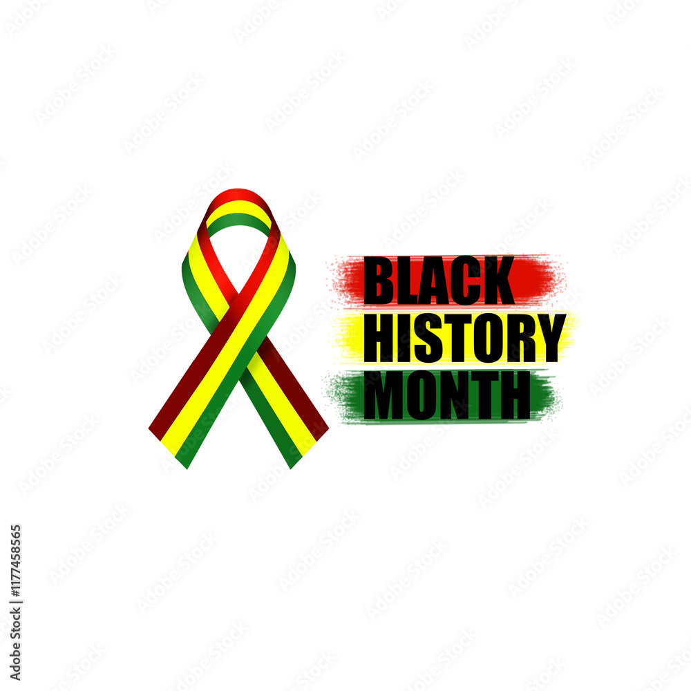 Black History Month on February 2025 Illustration Design with ...