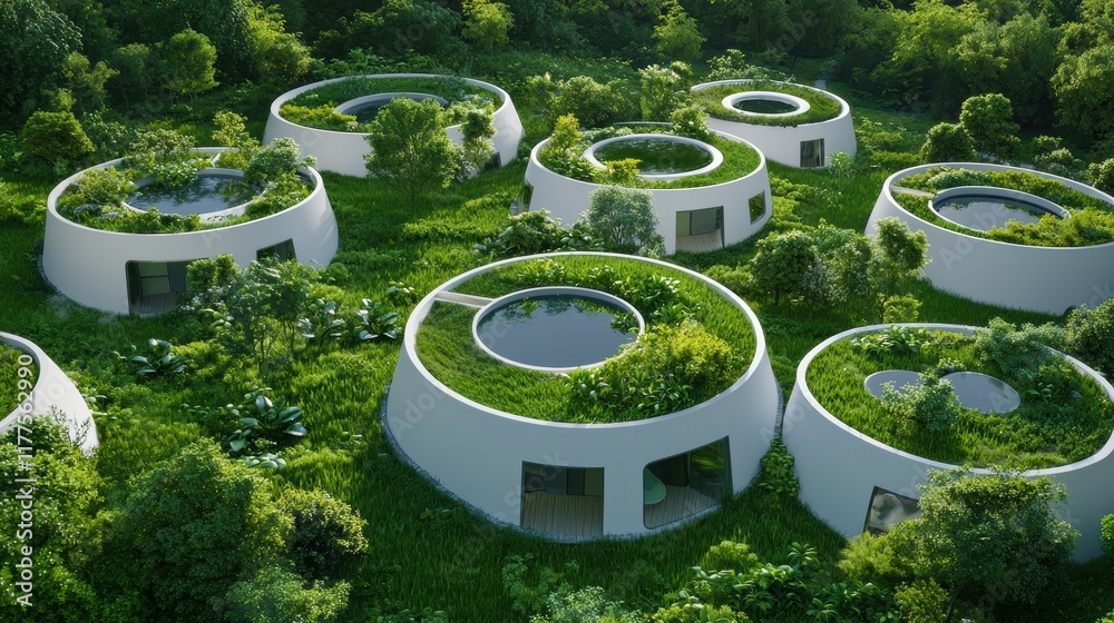 Self-sustaining Ecosystems. Sustainable eco-villages with circular ...