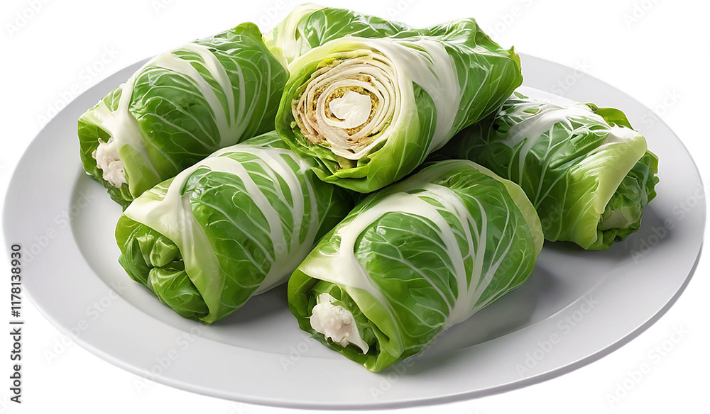 Stuffed Cabbage Rolls Rolled cabbage hearty stuffing traditional dish ...