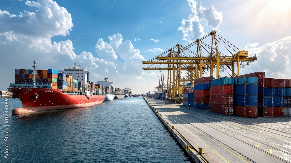 Port congestion challenges shipping dock maritime industry urban ...