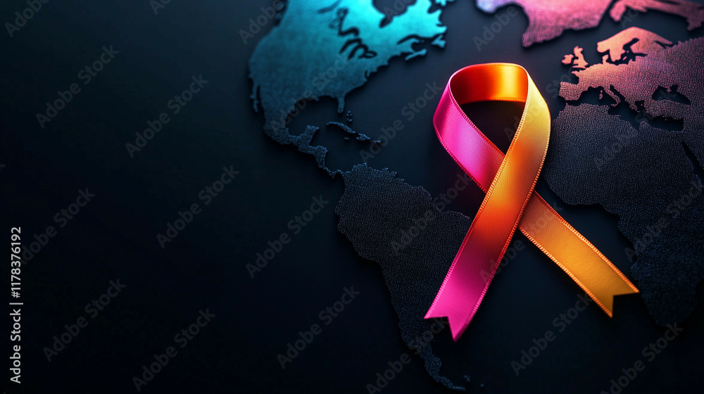 Realistic world cancer day poster or banner background Related tags ...