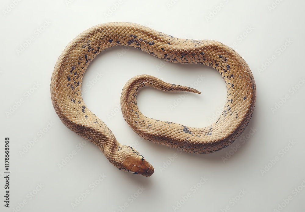 Realistic and Detailed Representation of a Snake with Natural Patterns ...