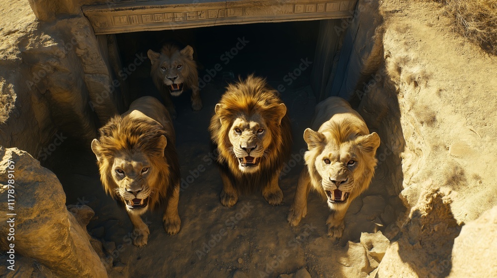 Biblical, the bottom of the pit is some stones and sand, and there are ...