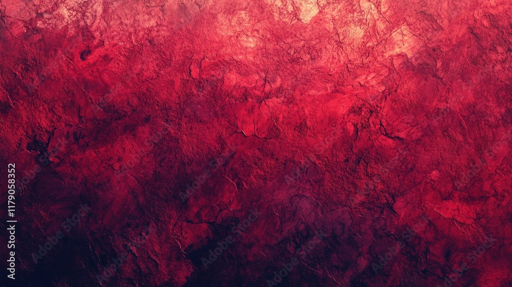 Garnet red color gradient background with noise texture, deep shades ...